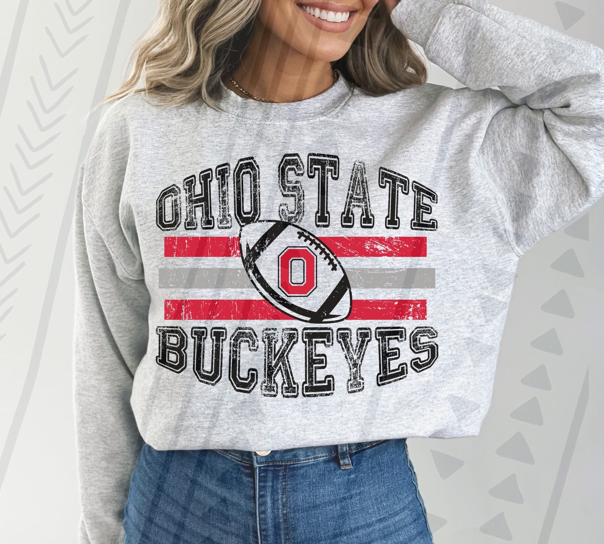 OSU Buckeyes DTF Transfer – Three Girls Grace