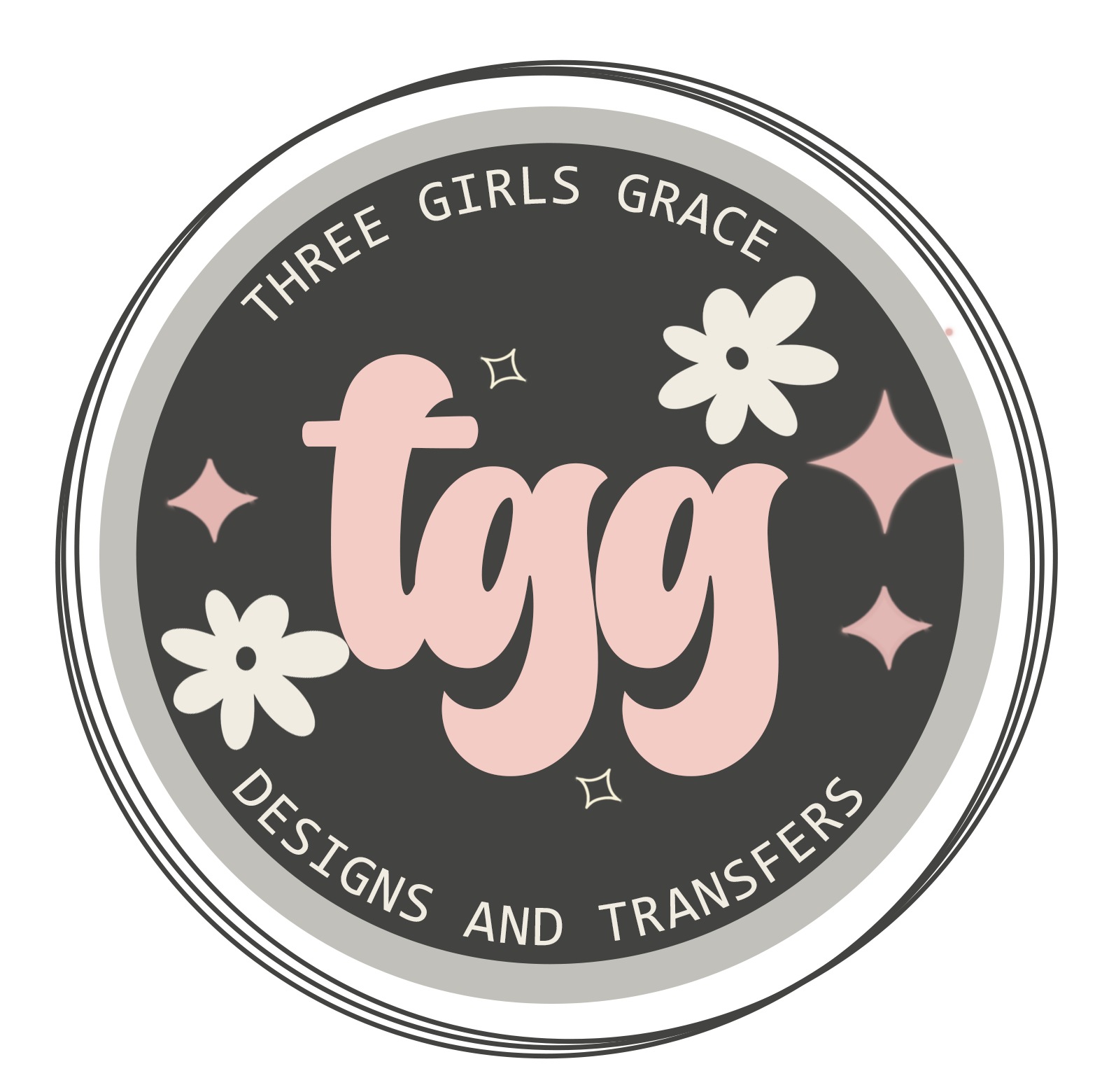 Upside Down Thug Life DTF Transfer – Three Girls Grace
